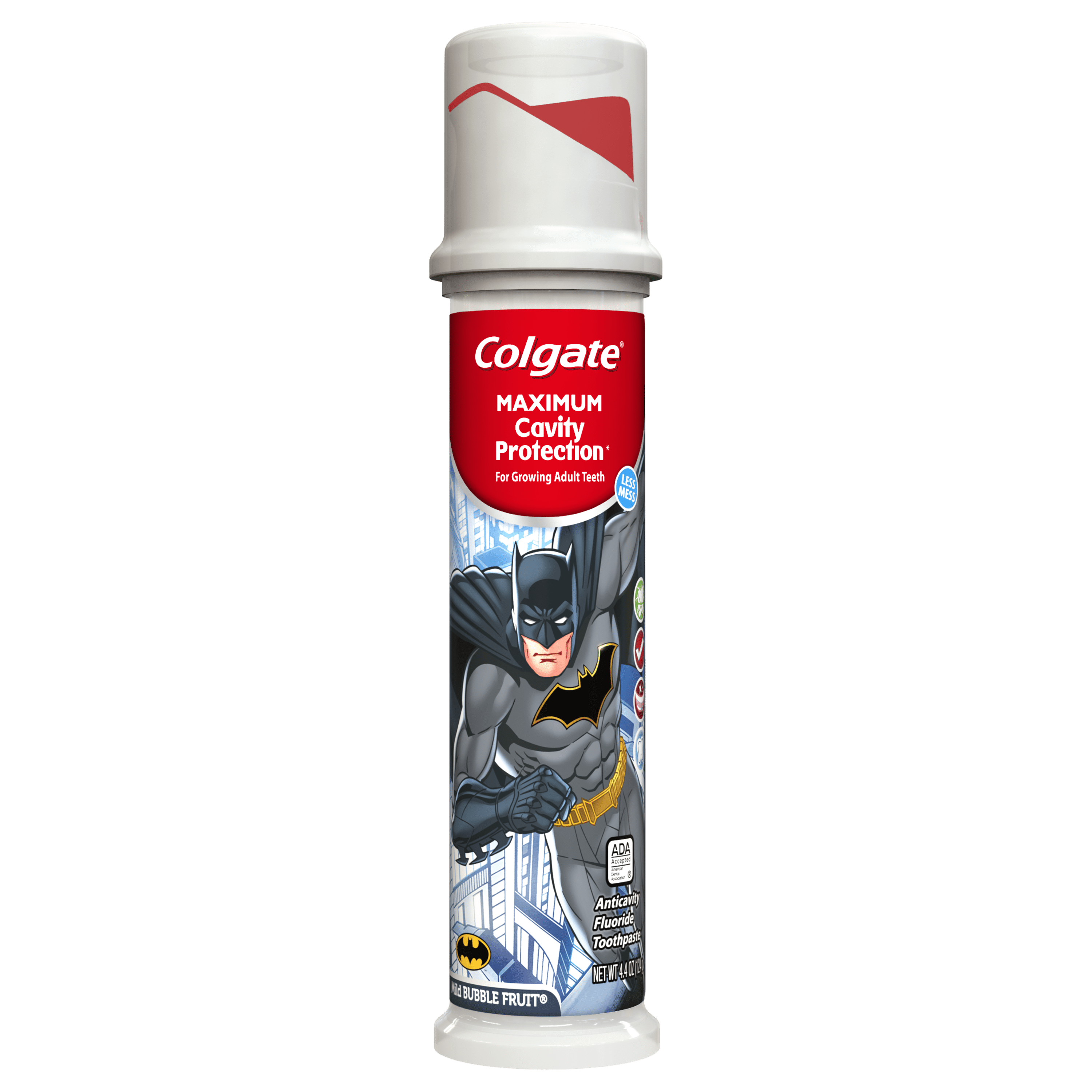 Colgate Kids Toothpaste, Maximum Cavity Protection, Batman™, Bubble ...