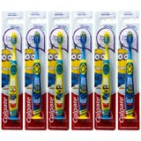 Colgate Minions Toothbrush with Suction Cup, Tongue Cleaner 5+ Years ...