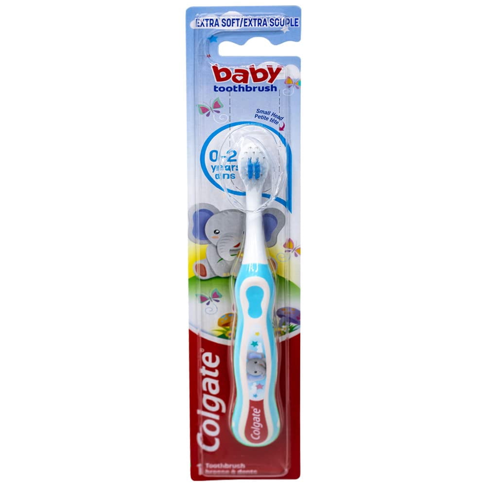 Colgate My First Baby Toothbrush, Extra Soft, (Colors Vary) - 1 Count11 ...