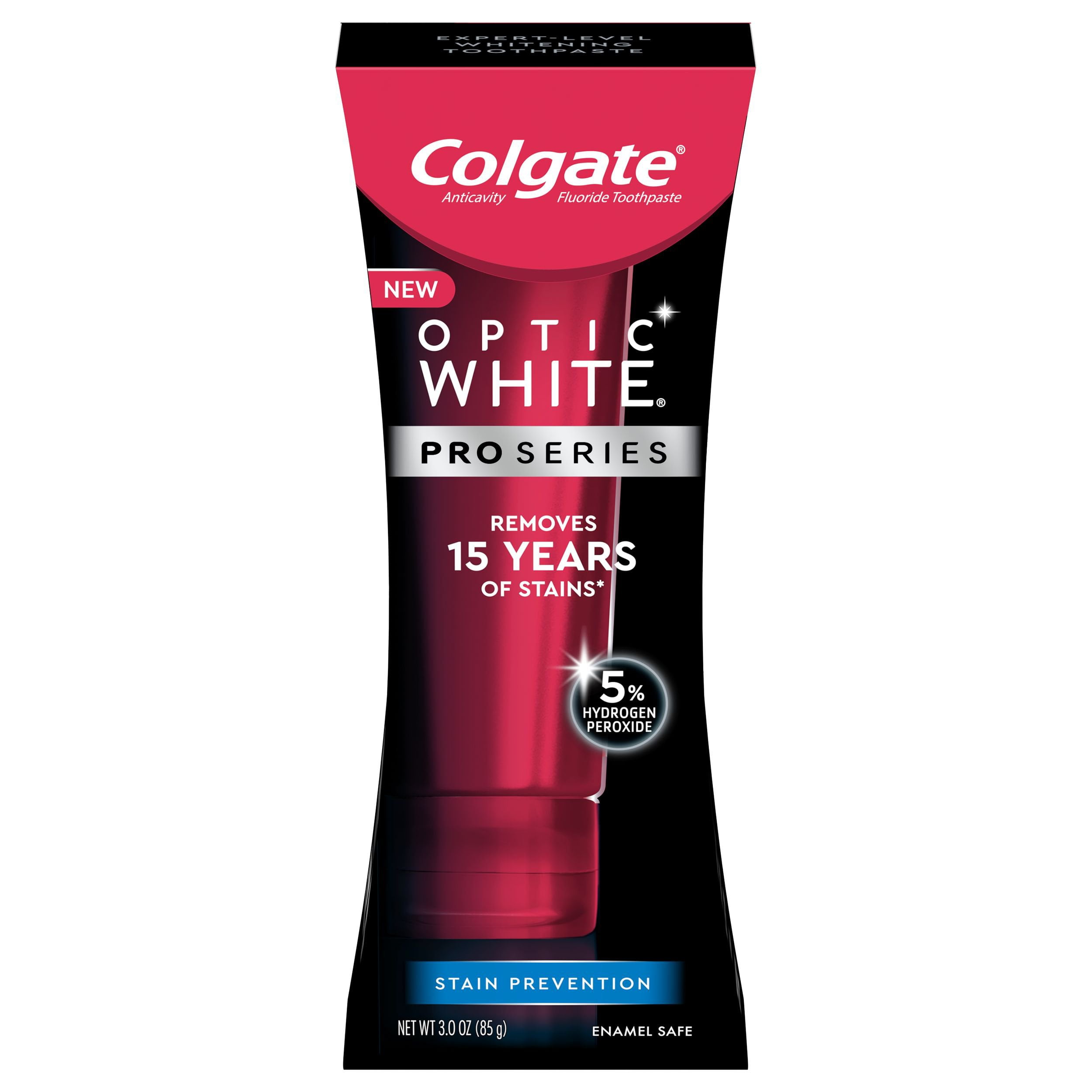Colgate Optic White Pro Series Anticavity Toothpaste - Stain Prevention ...