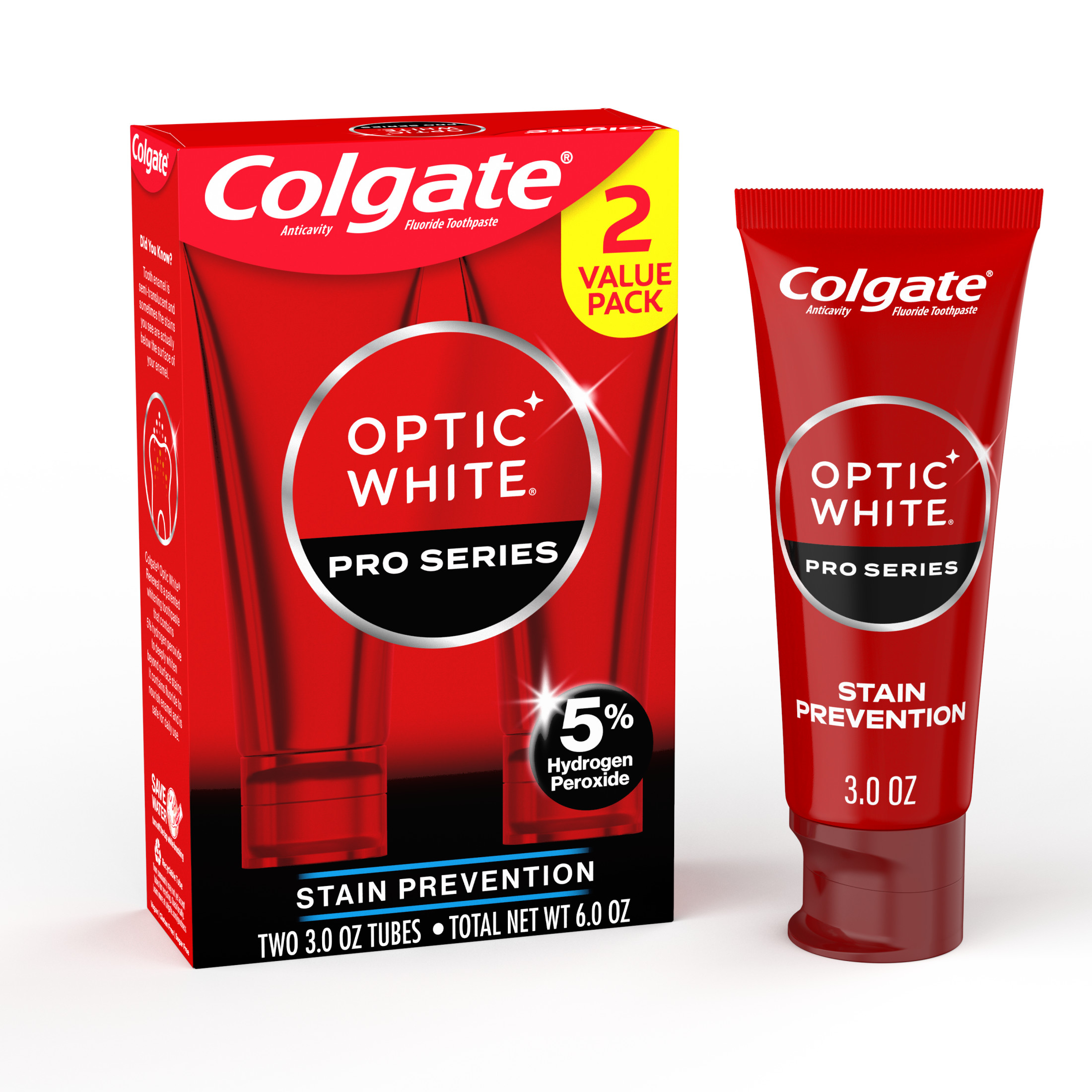 Colgate Peroxide Whitening Toothpaste, 8 Oz - Walmart.com