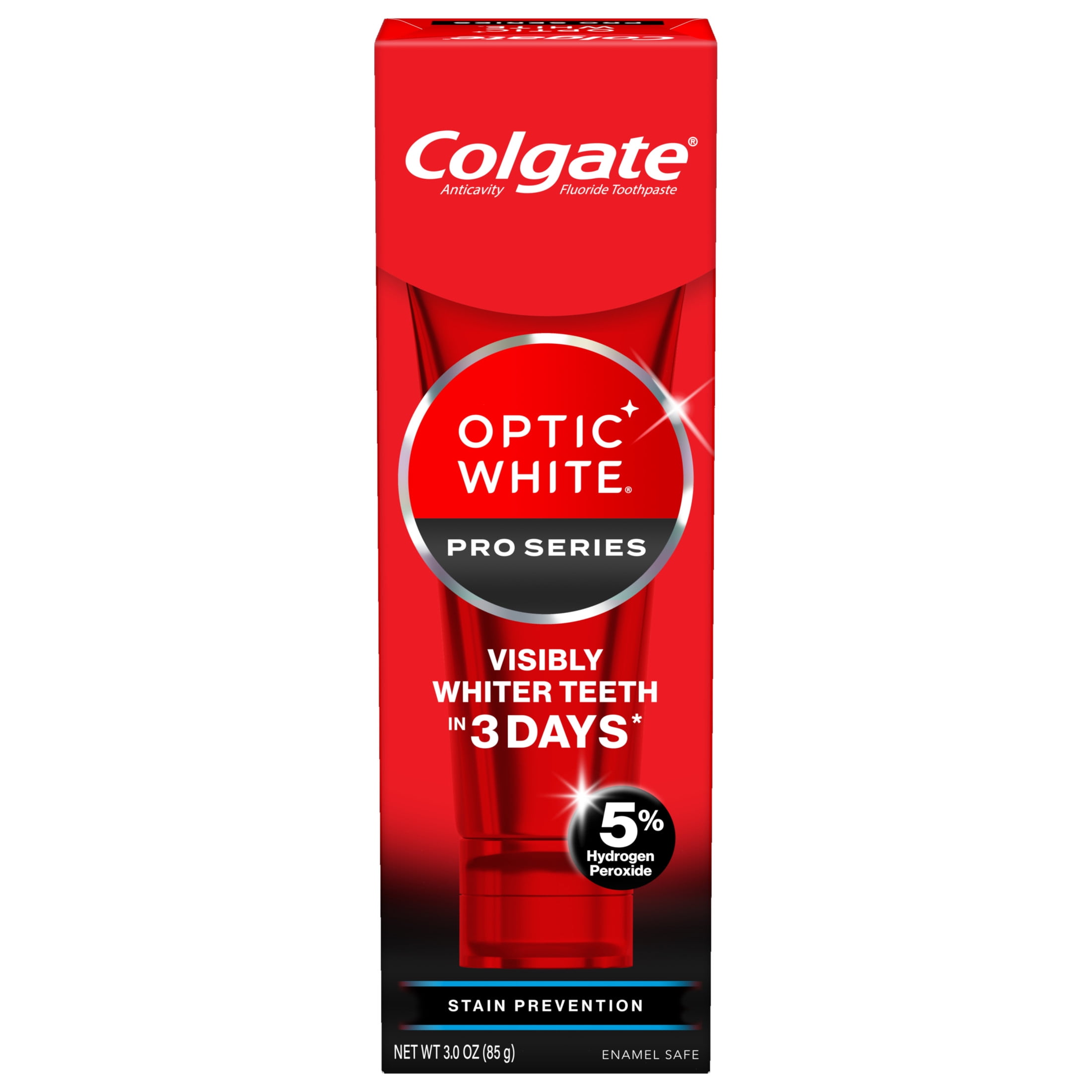 Colgate Optic White Pro Series Stain Prevention Hydrogen Peroxide Toothpaste, 3.0 oz Die besten ...