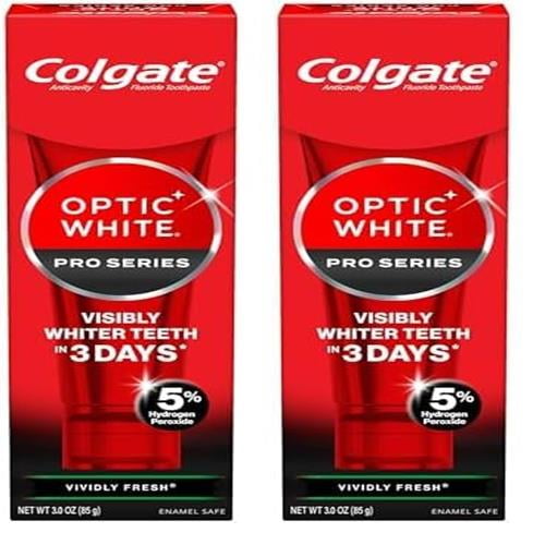 Colgate Optic White Pro Series Whitening Toothpaste With 5% Hydrogen ...