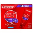 Colgate Optic White Purple Deep Clean Mint Fresh Toothpaste, Teeth ...