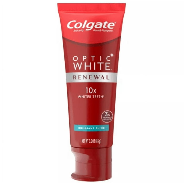 Optic White Renewal Teeth Whitening Brilliant Shine Toothpaste ...