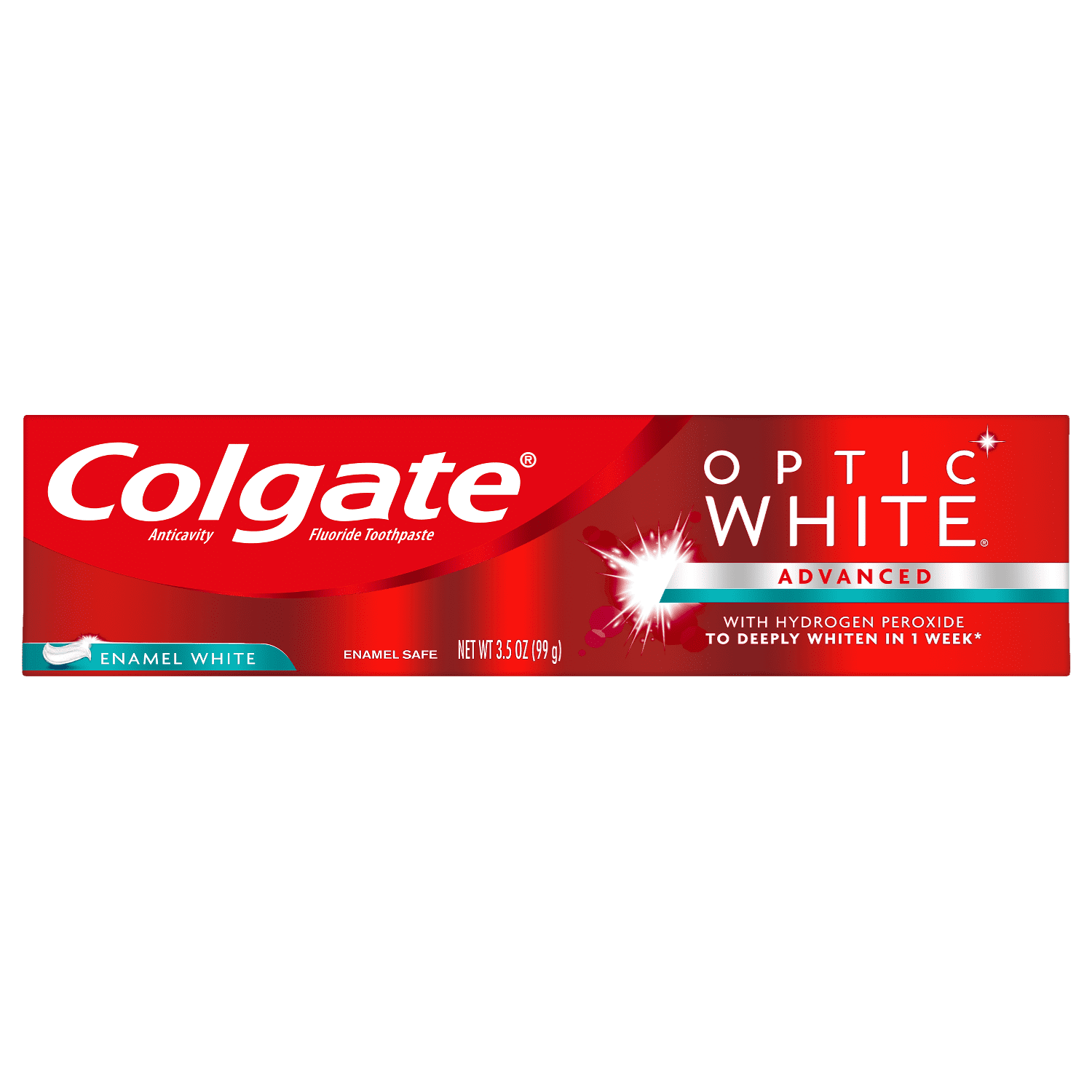 Colgate Optic White Whitening Toothpaste, Enamel - 3.5 oz - Walmart.com