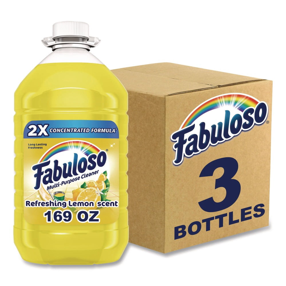 169 oz. Bottle Multi-use Cleaner - Lemon Scent (3/Carton) - Walmart.com
