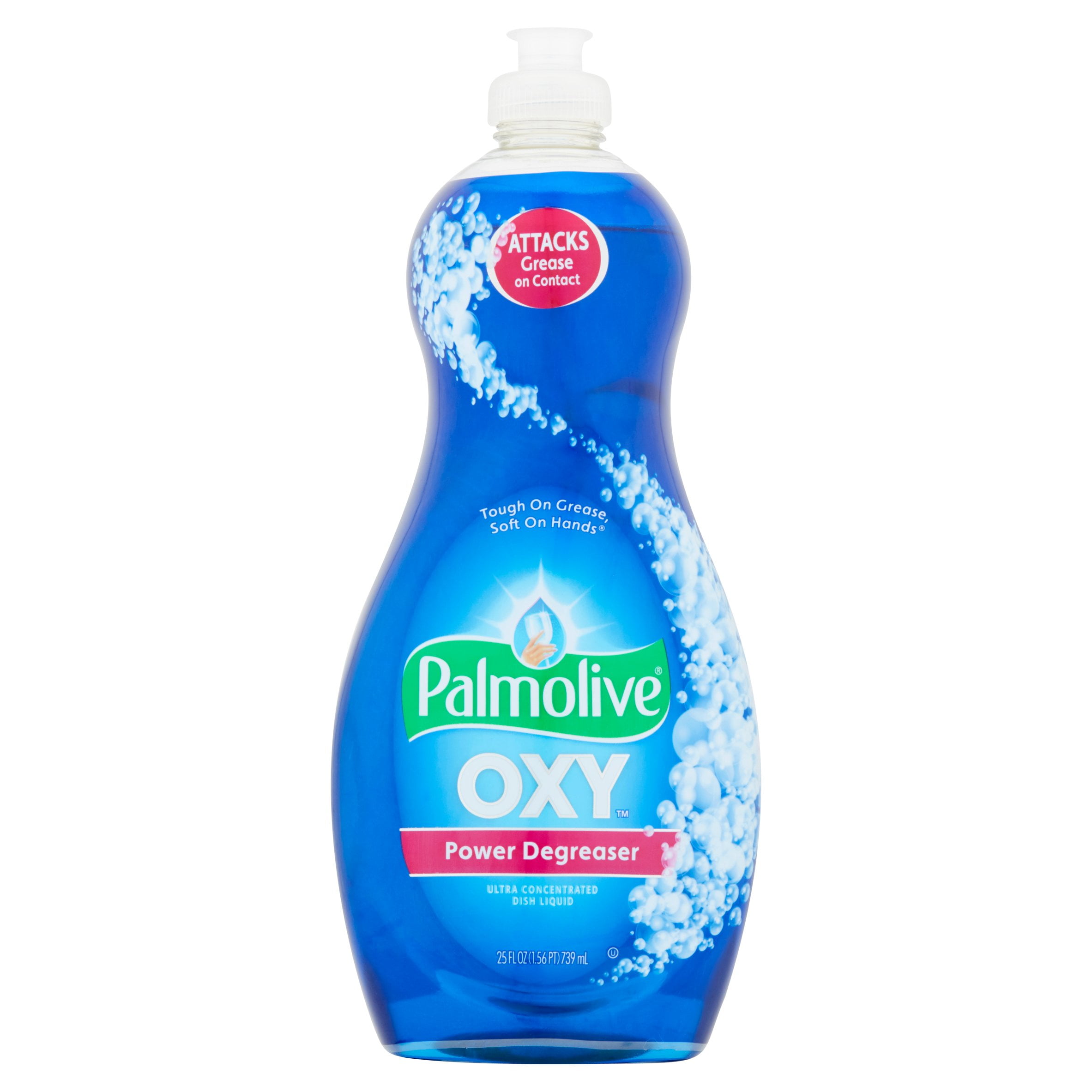 Colgate-Palmolive Company Liquid Dish Soap, Oxy Plus, 25oz, Blue ...