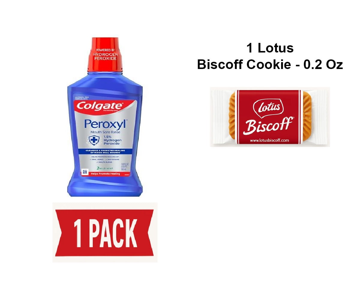 Colgate Peroxyl Antiseptic Mouthwash And Mouth Sore Rinse, 1.5% ...