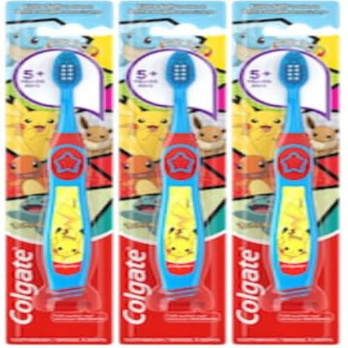 Colgate Pokémon Toothbrush With Suction Cup, For Chiildren 5+ Years Old ...