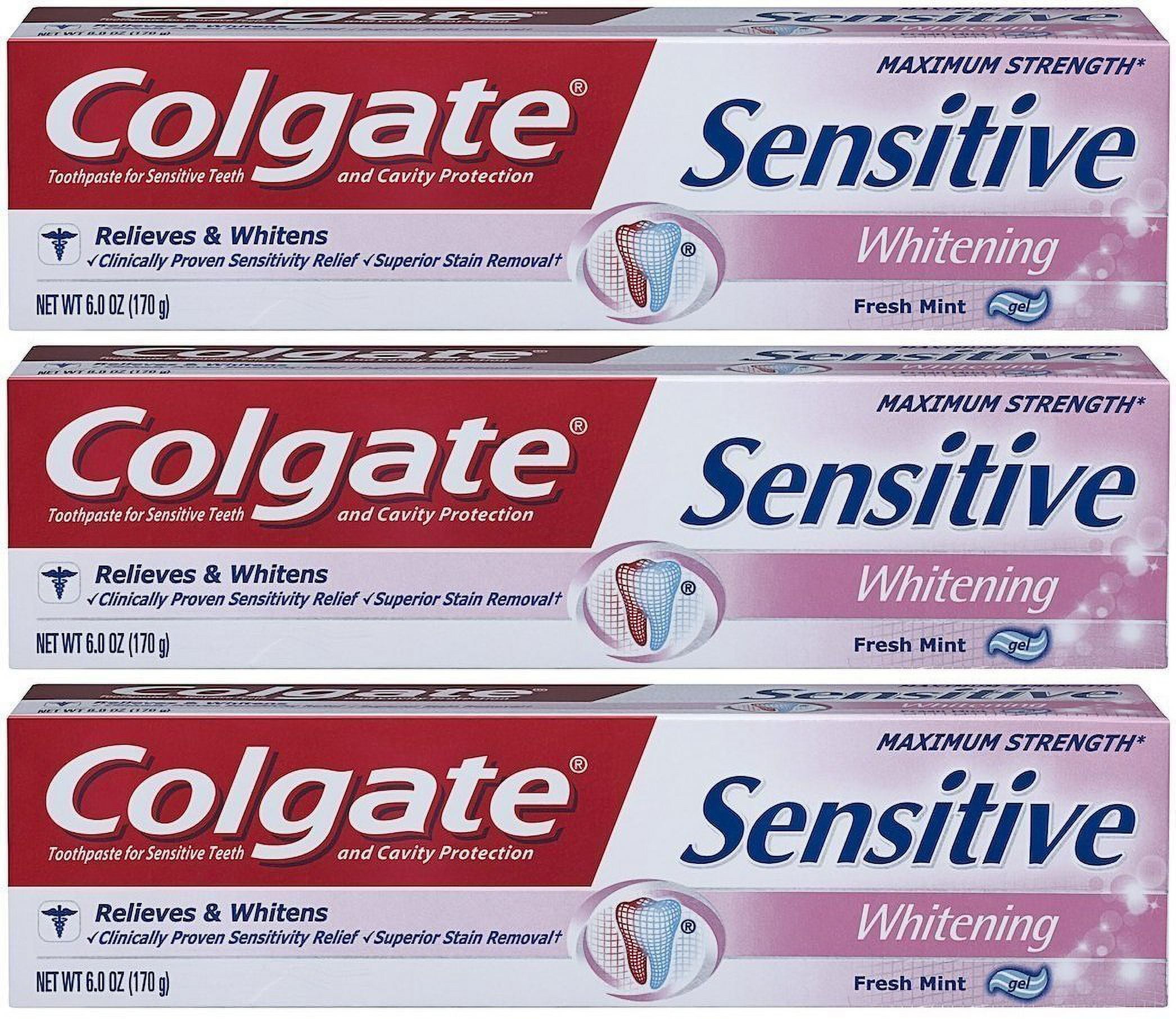 Colgate Sens Toothpst Pls Size 6Z Colgate Maximum Strength Sensitive ...