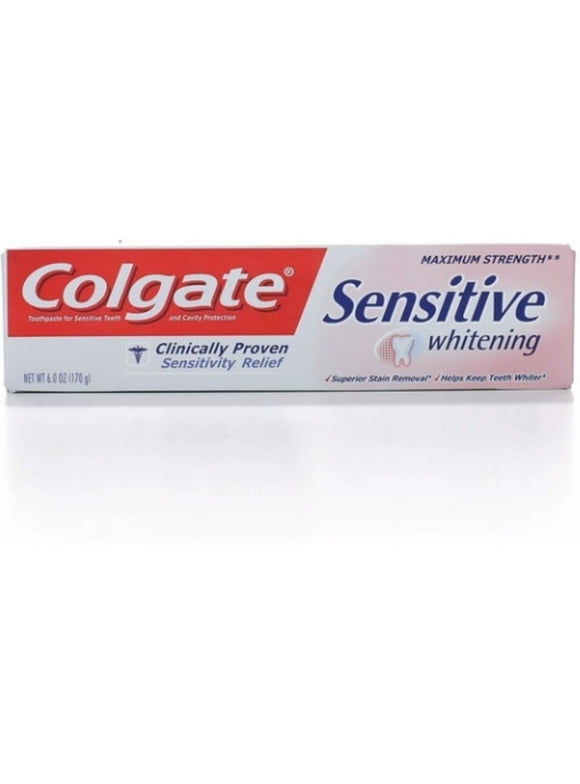 Colgate Sensitive Toothpaste in Colgate Toothpaste - Walmart.com