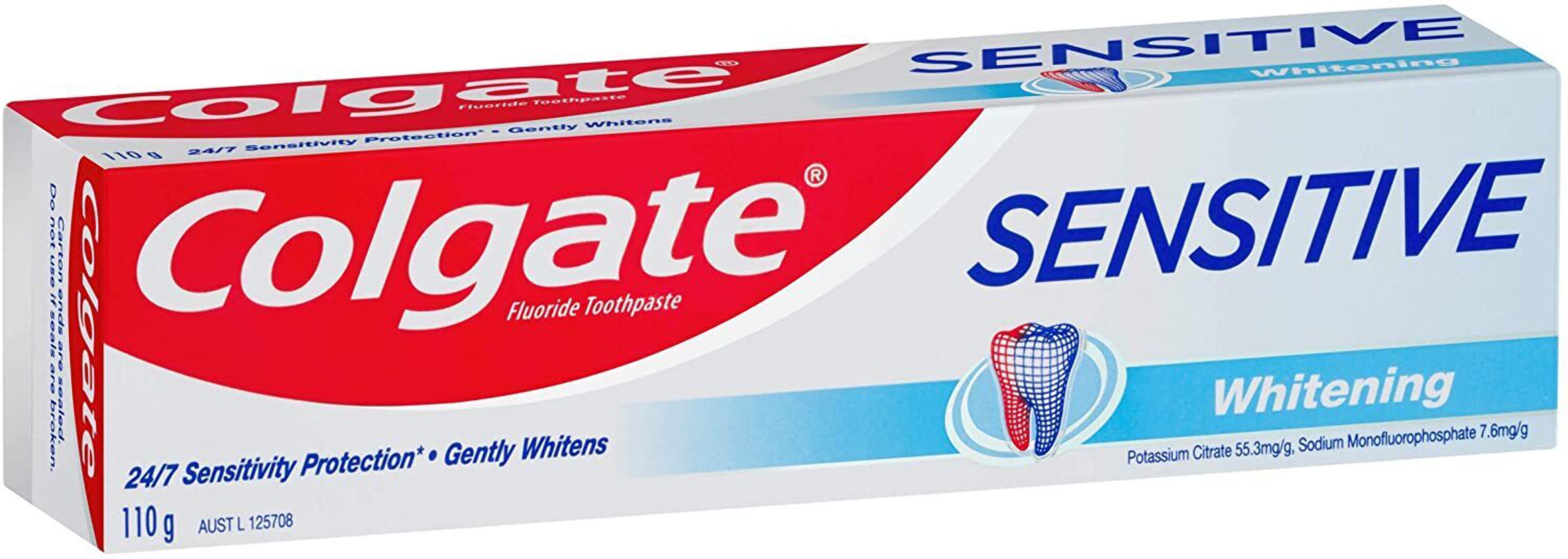 Colgate Sensitive Toothpaste Whitening Toothpaste Teeth Pain Relief ...