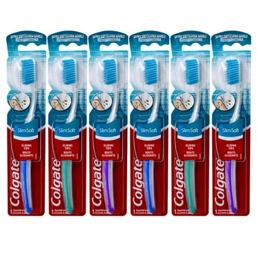Colgate Wave Toothbrush Multipack - Ultra Compact, Soft Bristles ...