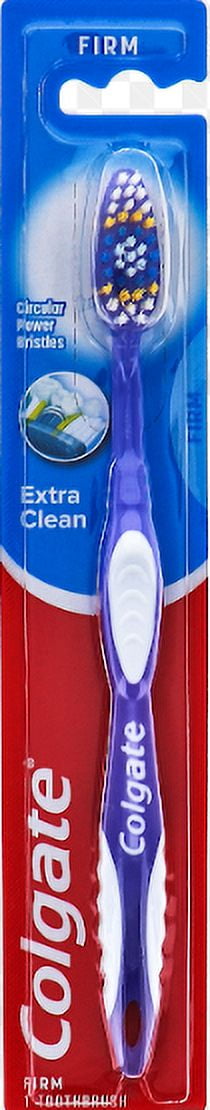 Colgate, Firm Toothbrush, Disposable, Toothbrush and Floss, Single ...