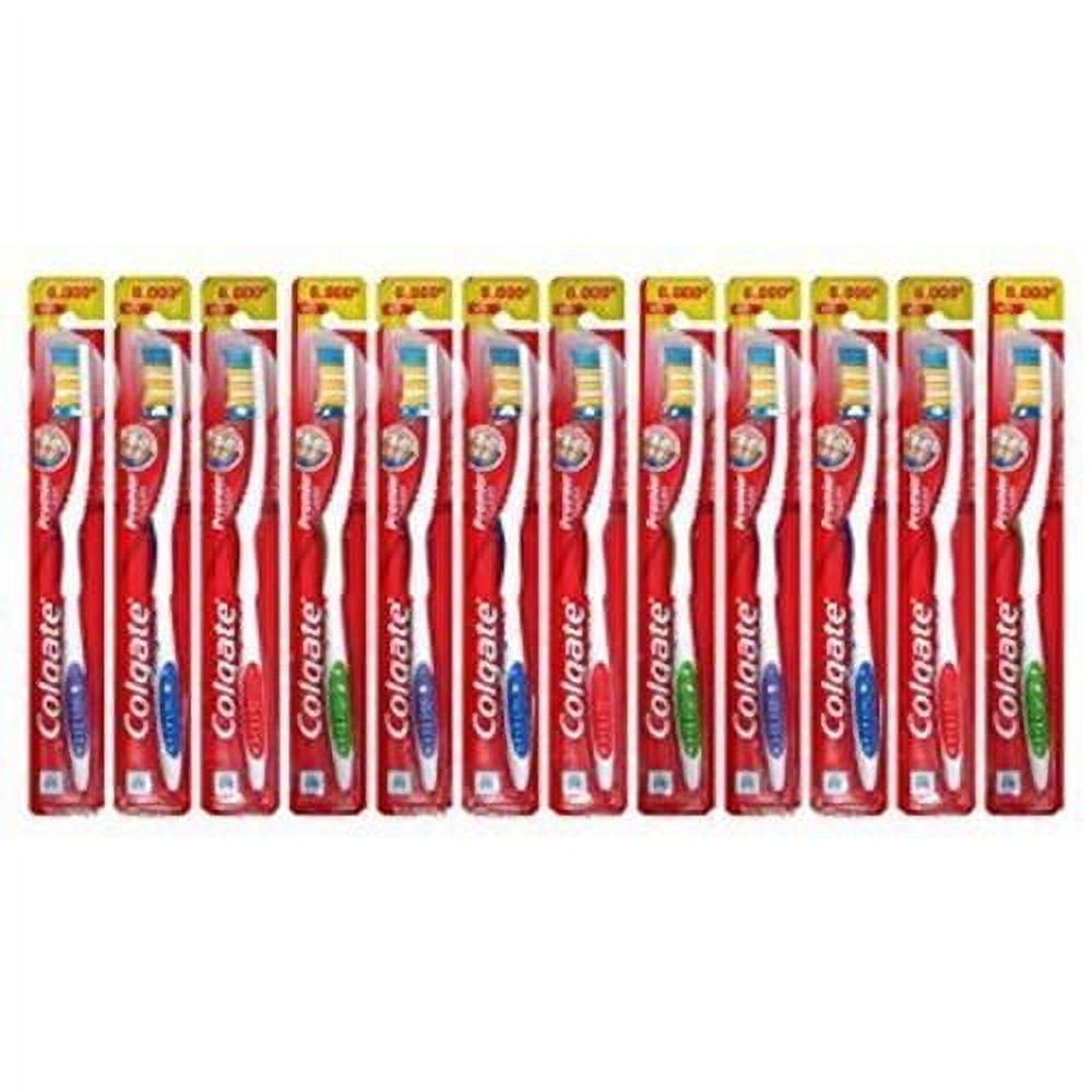 Colgate Toothbrushes Premier Extra Clean ( 12 Toothbrushes) Packaging ...
