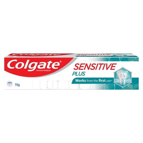Colgate Toothpaste Sensitive Plus - 70G (Sensitivity) Packaging May ...