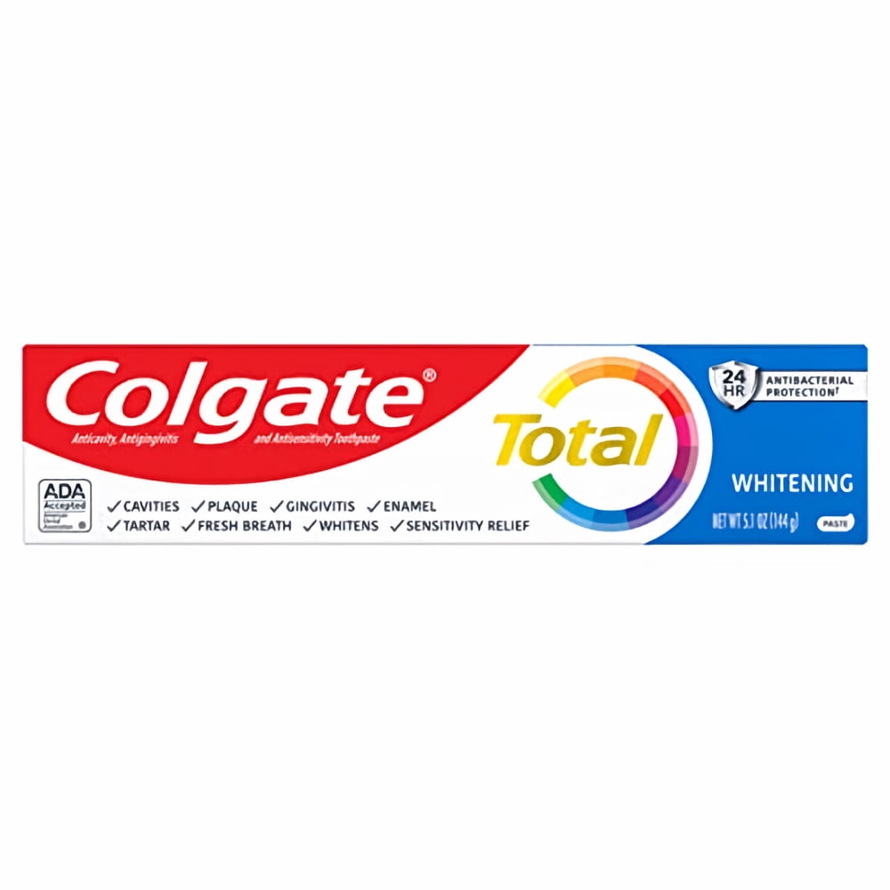 Colgate Total Active Prevention Whitening Toothpaste Mint 5.1oz (Pack ...