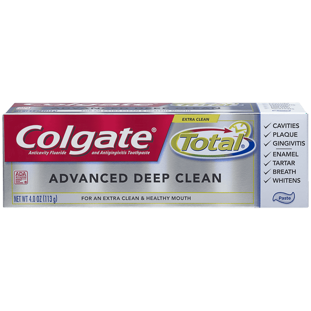 Colgate Total Advanced Deep Clean Toothpaste - 4 ounce - Walmart.com