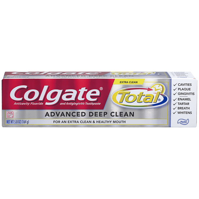 Colgate Total Advanced Deep Clean Toothpaste - 5.8 oz - Walmart.com