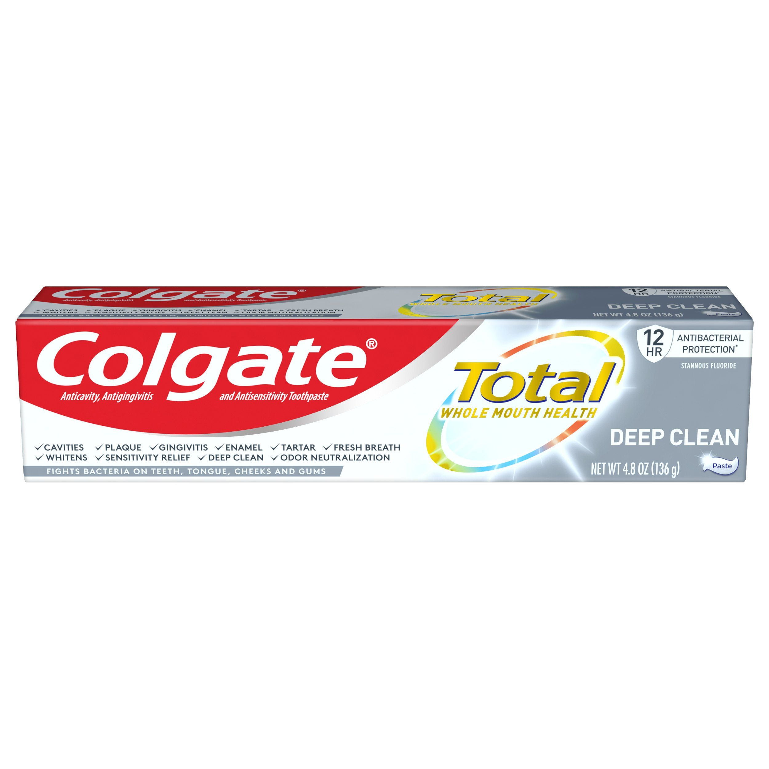 Colgate Total Deep Clean Toothpaste - 5.1 oz Package May Vary - Walmart.com