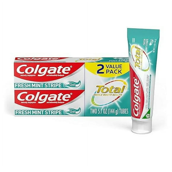 Colgate Total Fresh Mint Stripe Gel Toothpaste