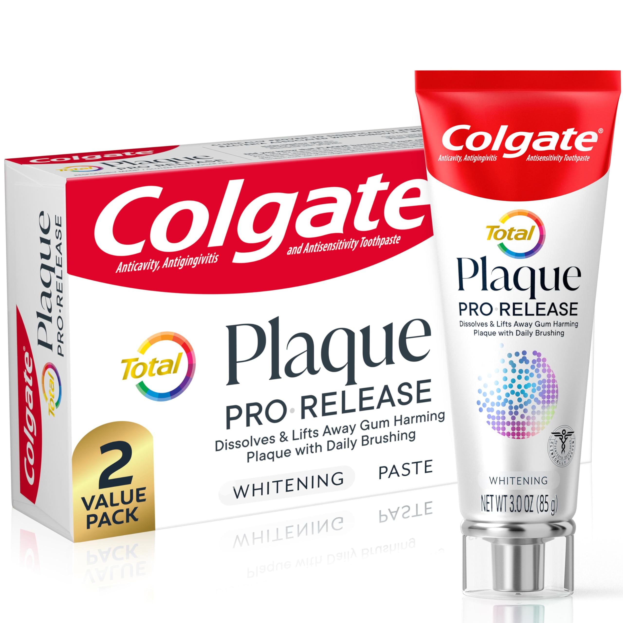 Customer reviews for Colgate Total Plaque Pro Release Whitening ...