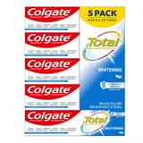 Colgate Total Whitening Toothpaste, 5 pk./6 oz. - Walmart.com
