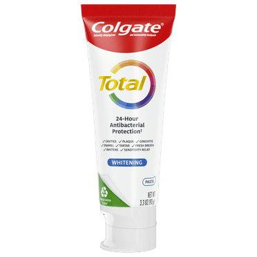 Colgate Total Toothpaste for Whole Mouth Health, Sensitive Teeth, Fresh ...