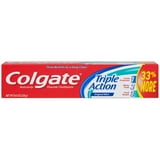 Colgate Triple Action Toothpaste, Original, 8 Oz - Walmart.com