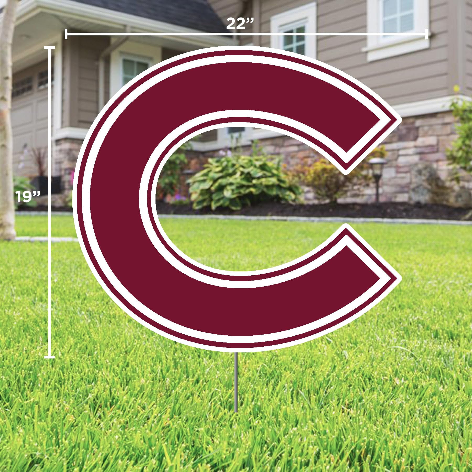Colgate University Main Mark Lawn Sign - Walmart.com