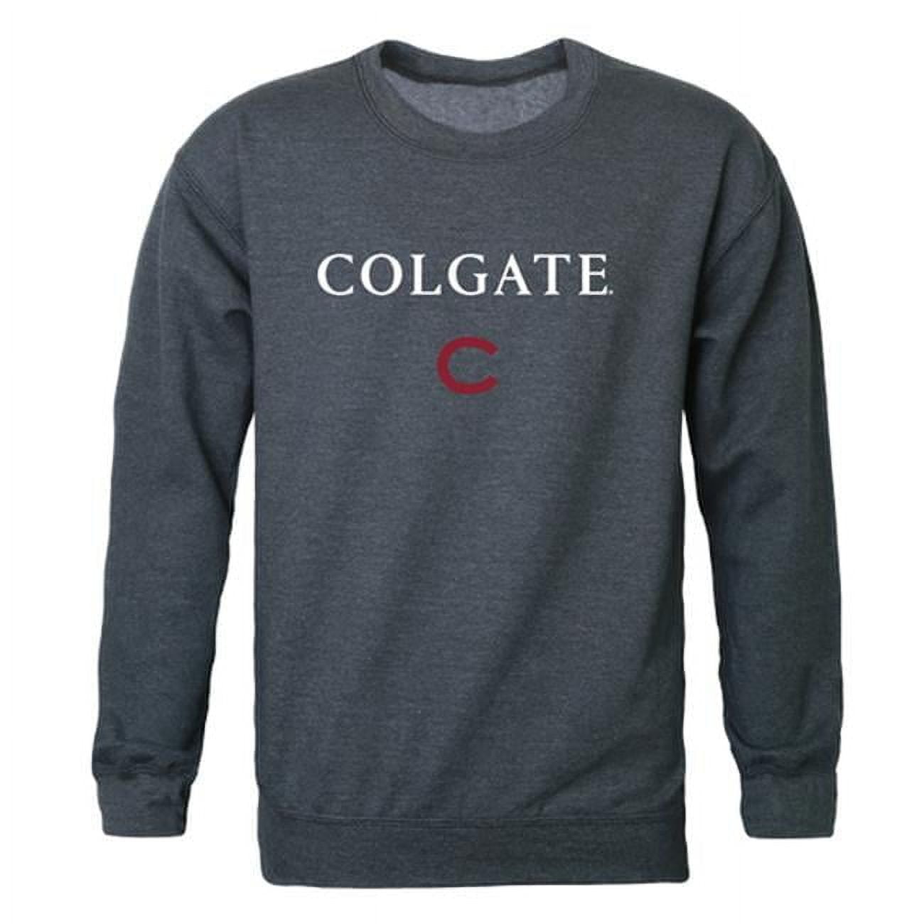 Colgate University Men Campus Crewneck Sweatshirt, Heather Charcoal ...