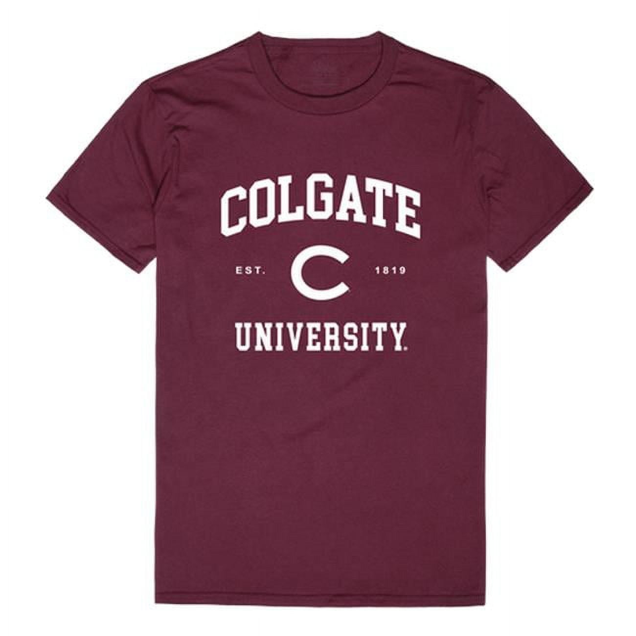 Colgate University Men Seal T-Shirt, Maroon White - Extra Large ...