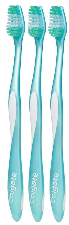 Colgate Wave Toothbrush, Compact Head, Soft - 3 Pk - Pack Of 2 ...