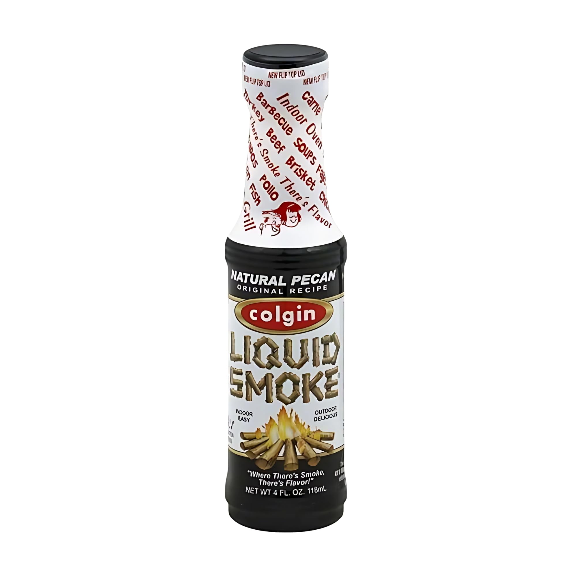 Colgin Authentic Pecan Liquid AKF18 Smoke (4 oz) Home Cooks & BBQ ...