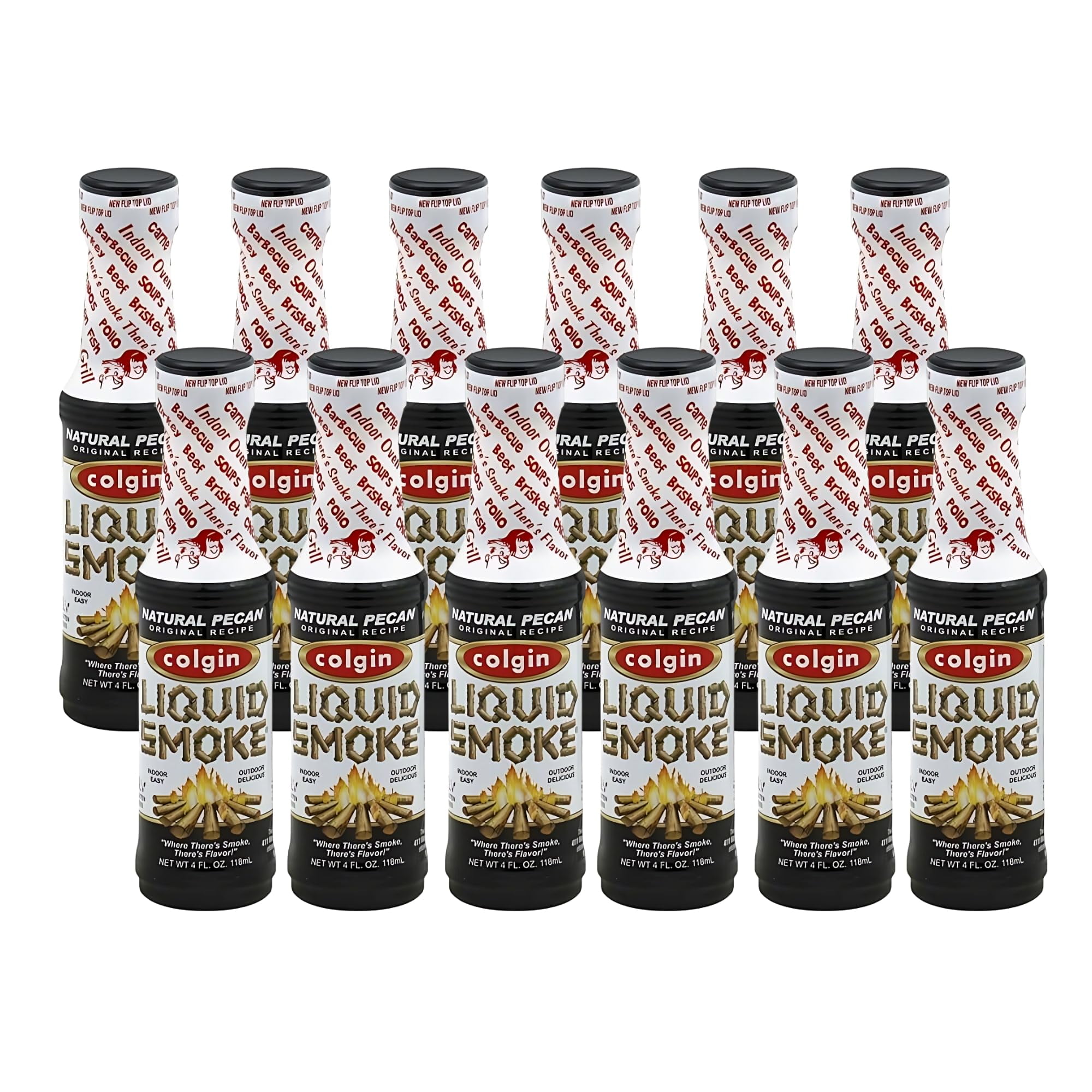 Colgin Authentic Pecan Liquid SAF21 Smoke (4 oz) Home Cooks & BBQ ...