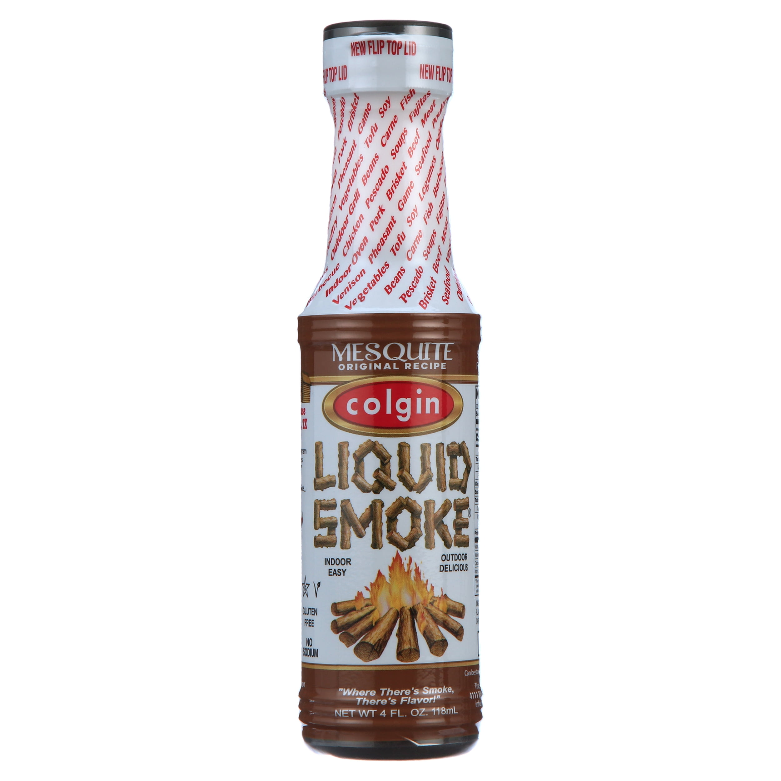 Colgin Liquid Smoke Cooking Sauce, Mesquite Flavor, Gluten-Free, 4 fl ...