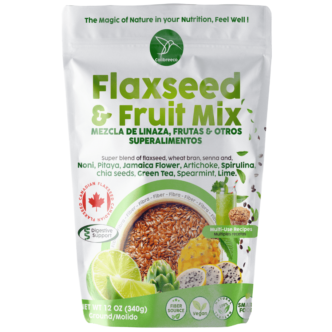 Colibreeco, Flaxseed Ground and Fruit Mix, Spearmint and Lime, 1 Pound ...