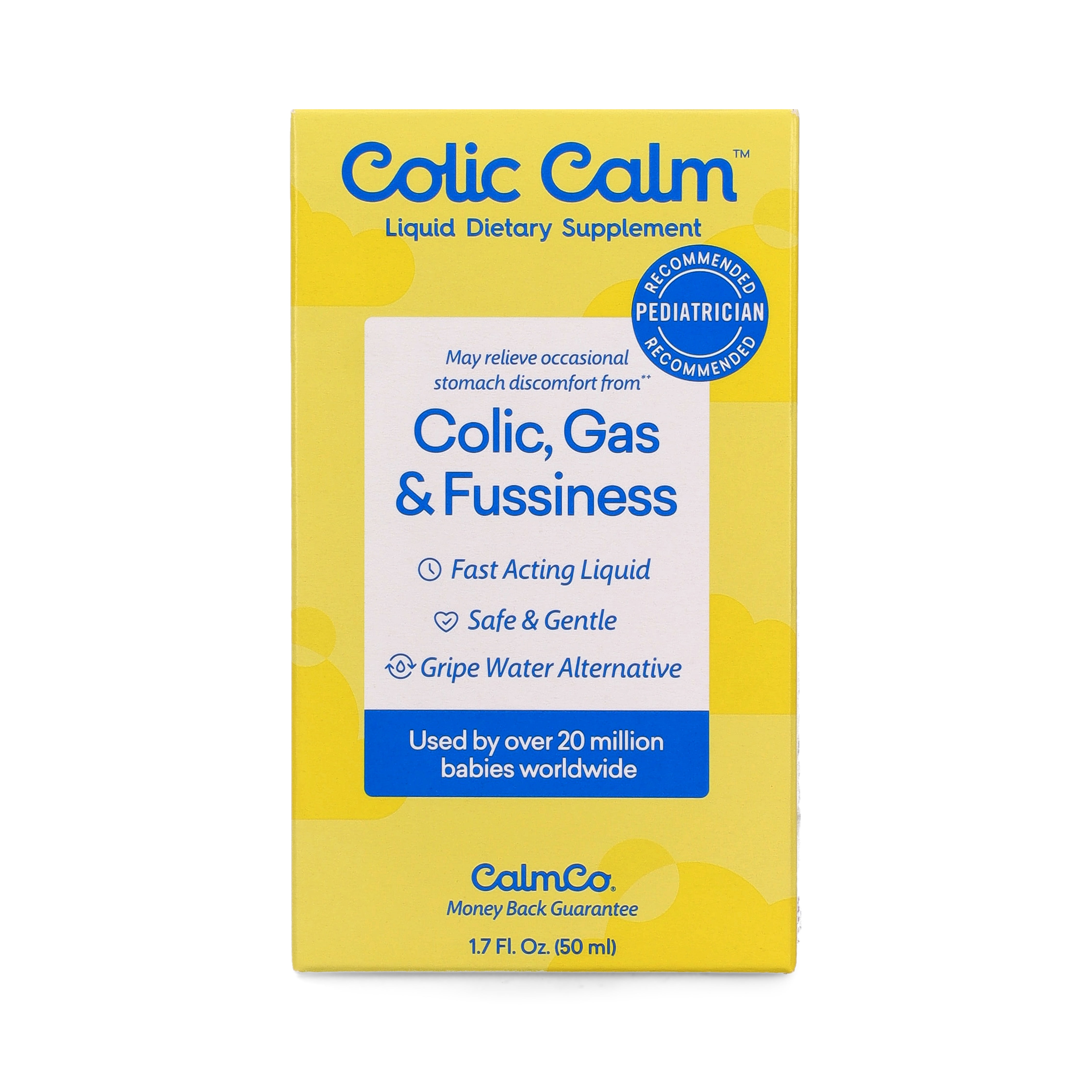 Colic Calm 50ml Dietary Supplement, Gripe Water Alternative for Colic, Gas & Fussiness - Walmart.com