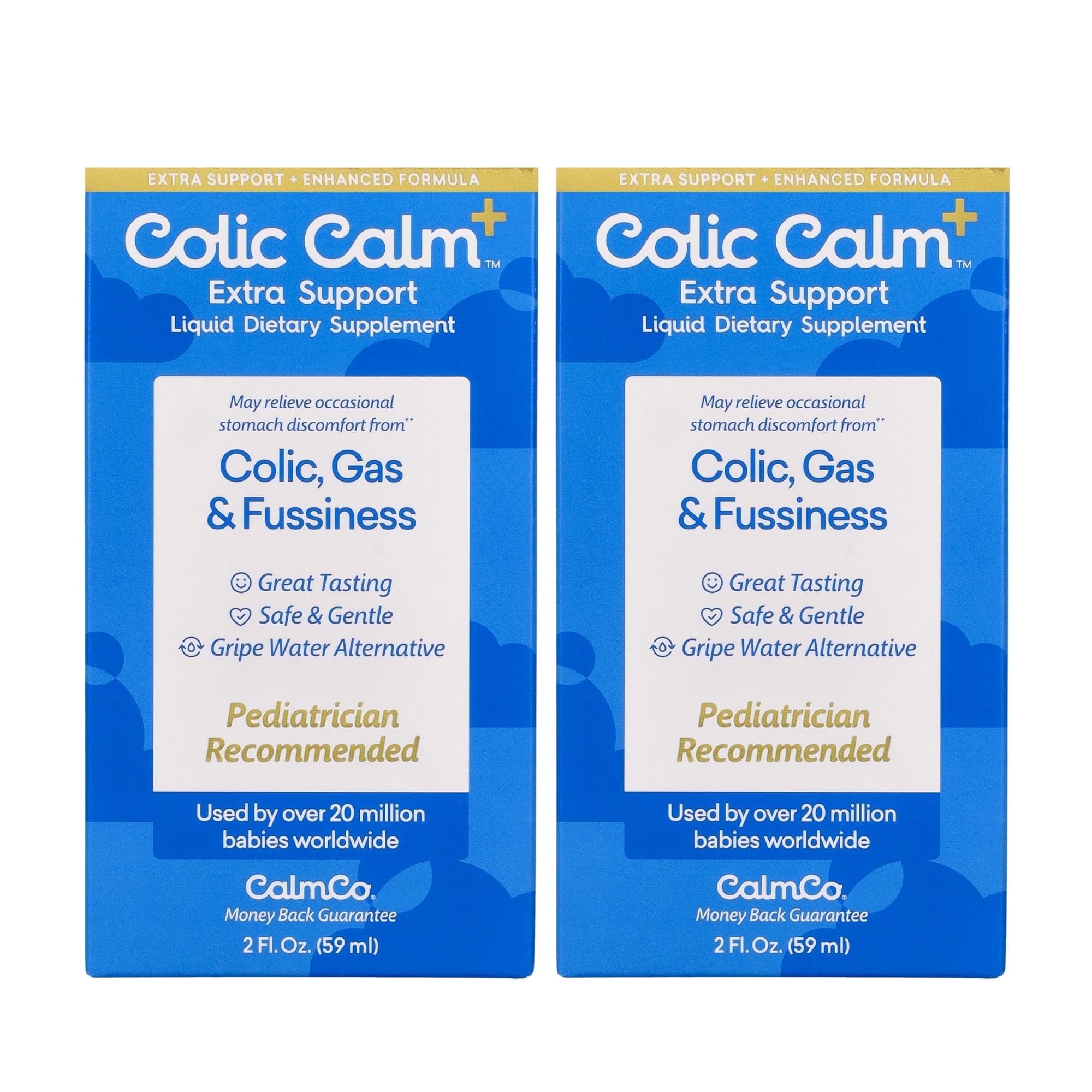 Colic Calm Plus Gripe Water, Baby Colic and Gas Relief, 2 fl oz, Pack of 2 - Walmart.com