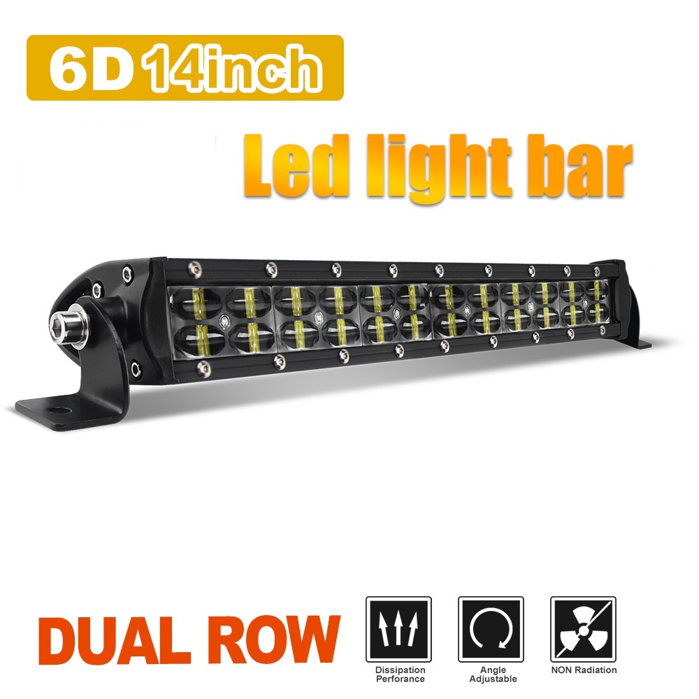 Colight LED Off-Road Light Bar, 14 Inch Co light Spot Flood Combo LED ...