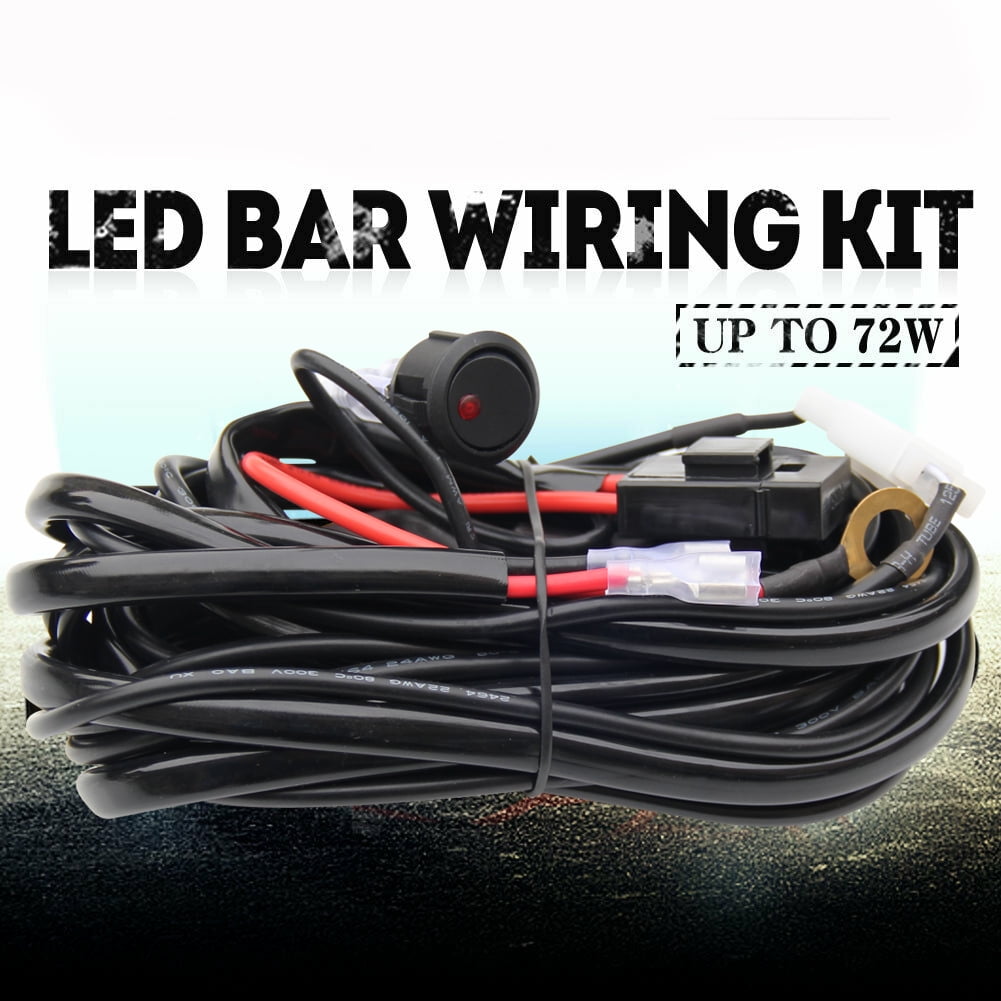 Colight Wiring Harness Kit for LED Light Bar 12V - Walmart.com