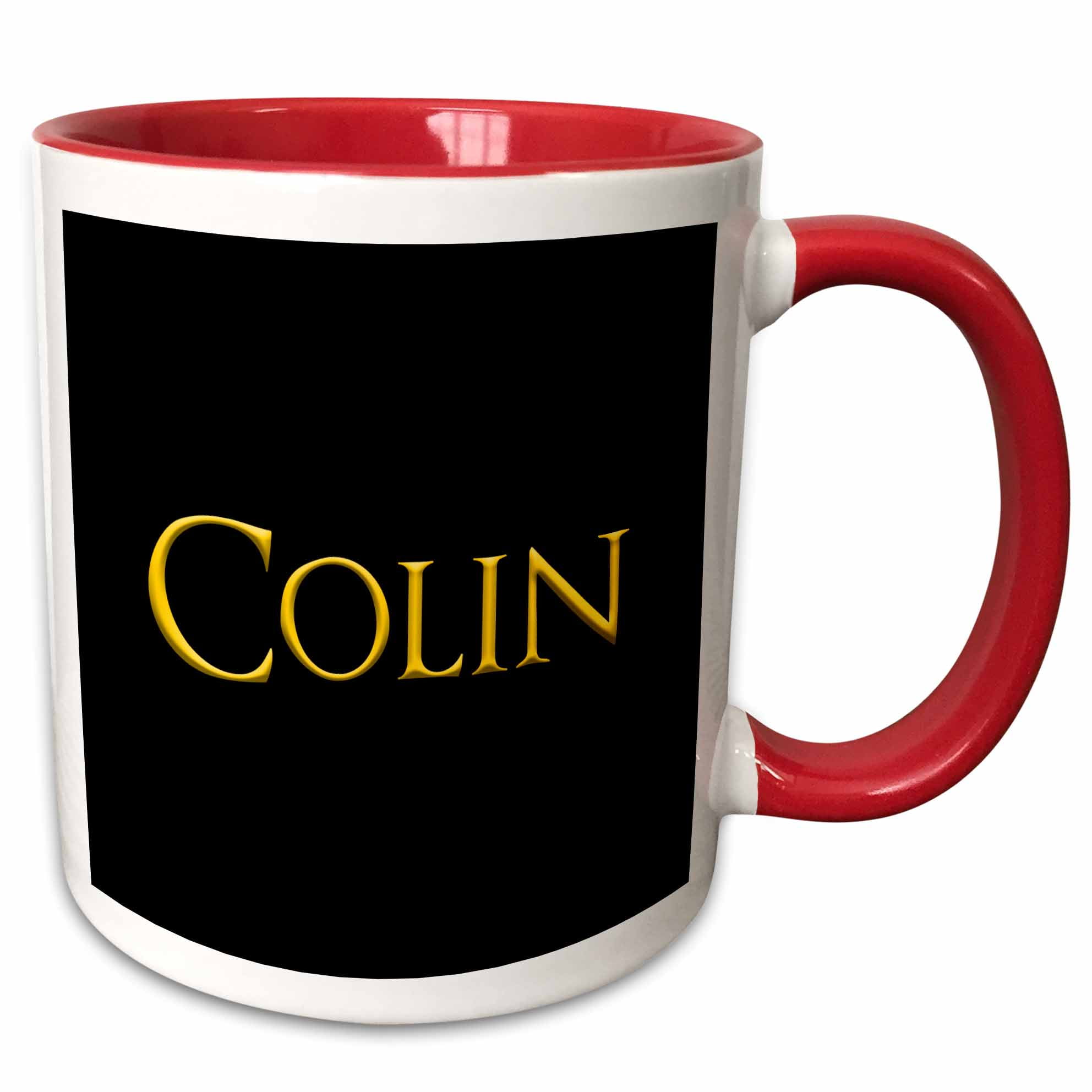 3drose, Colin Accepted Well Known Male Name in the Usa. Yellow, Black ...