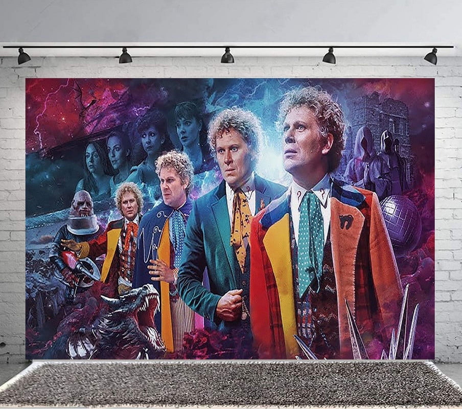Colin Baker As Doctor Backdrop Banner Party Supplies Poster Movie Theme ...