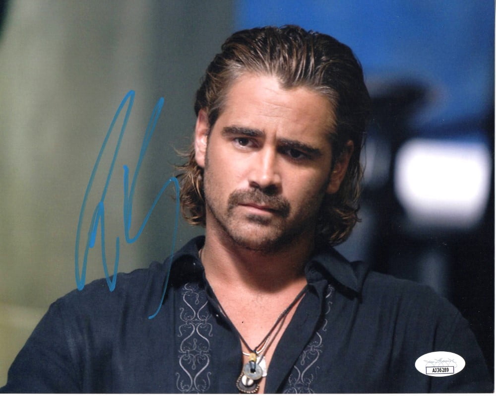 Colin Farrell Signed Autographed 8X10 Photo Sexy Goatee JSA AJ36289 ...