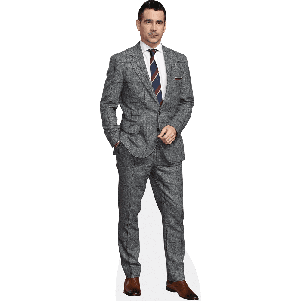 Colin Farrell (Suit) Lifesize Cardboard Cutout Standee - Walmart ...