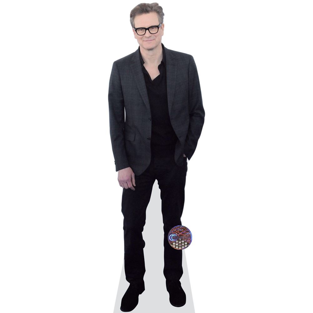 Colin Firth (Glasses) Lifesize Cardboard Cutout Standee - Walmart.com
