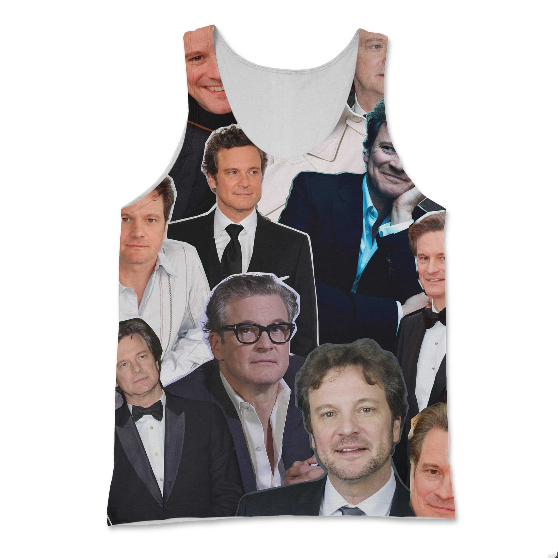 Colin Firth Photo Collage Tank Top - Walmart.com