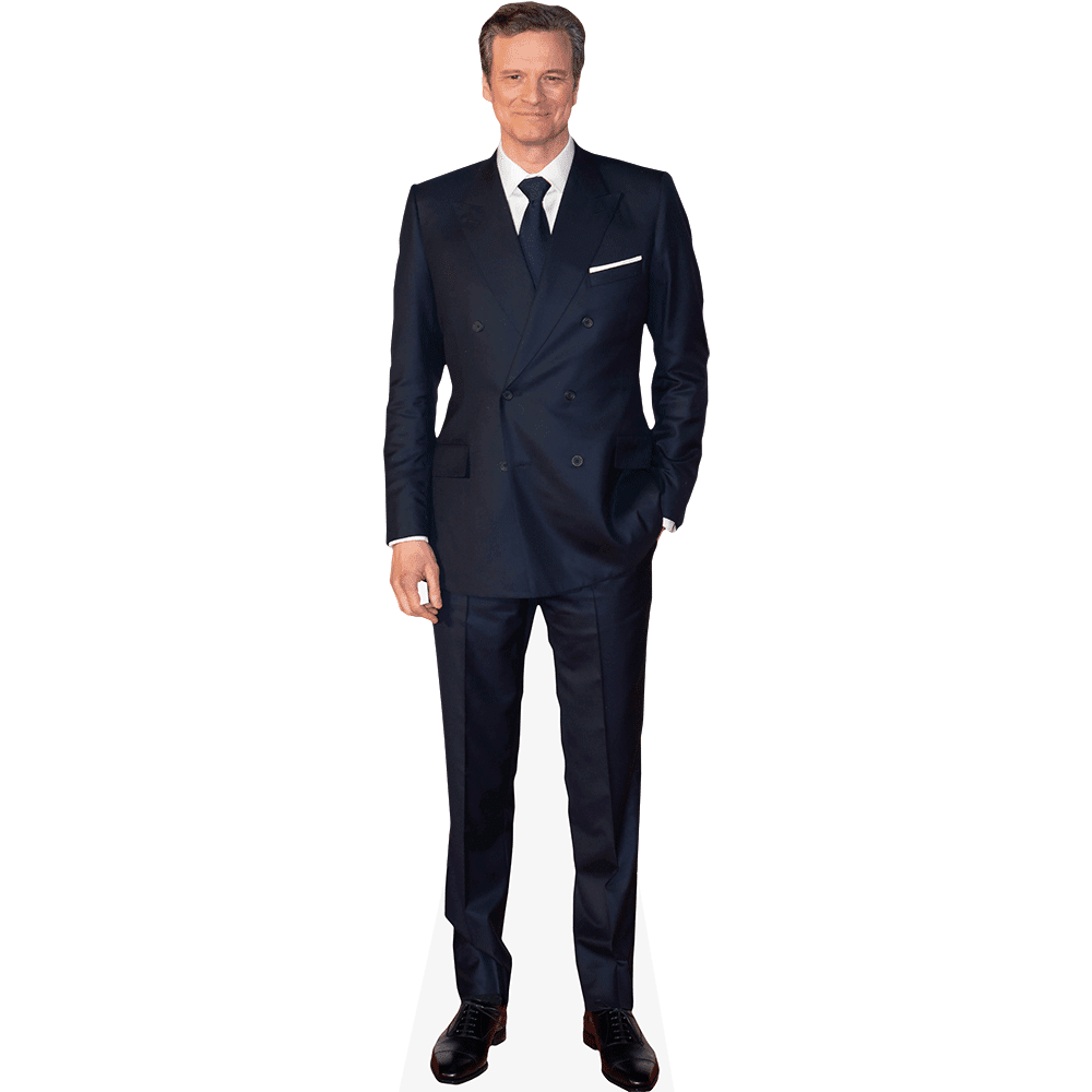 Colin Firth (Suit) Mini Cardboard Cutout Standee - Walmart.com