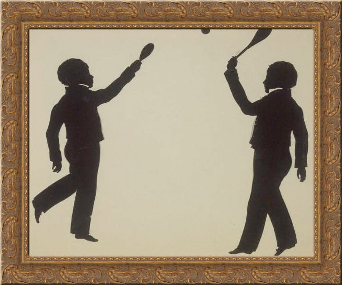 Colin Gibb and Charles Gibb 24x20 Gold Ornate Wood Framed Canvas Art by ...